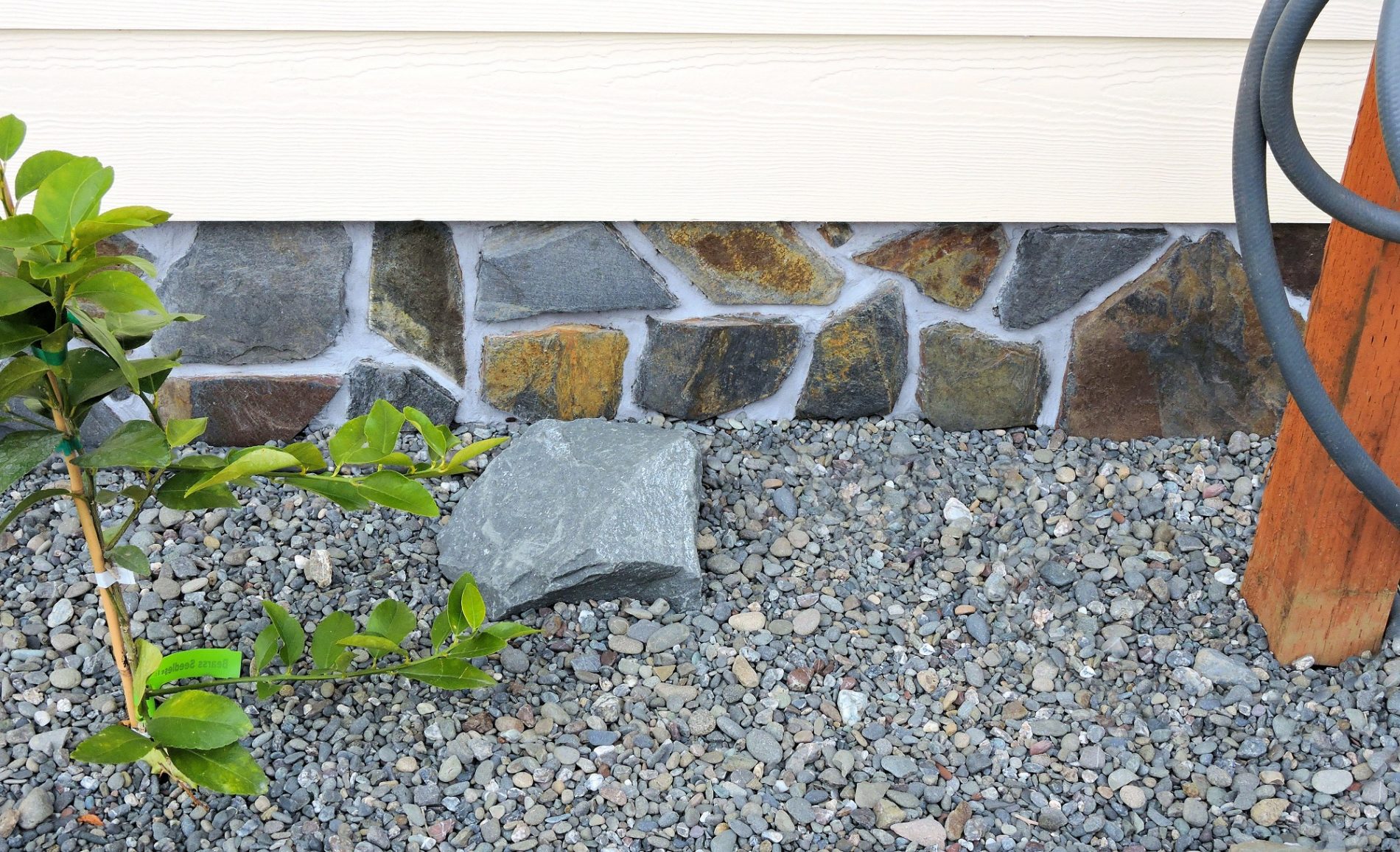 Slating My Foundation: How I Covered My Home's Foundation with ...