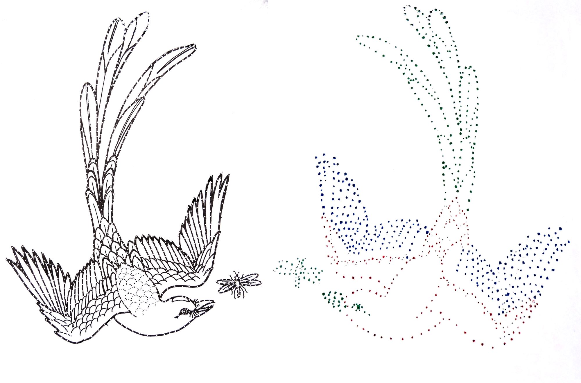 Prick & Pence: A Simple Variation Of Traditional Prick and Pounce