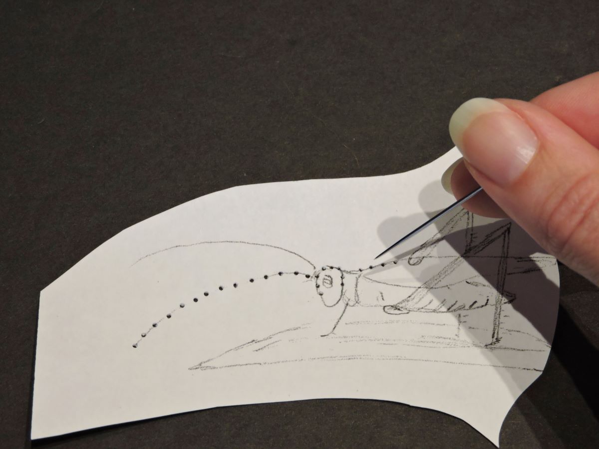 Prick & Pence: A Simple Variation Of Traditional Prick and Pounce