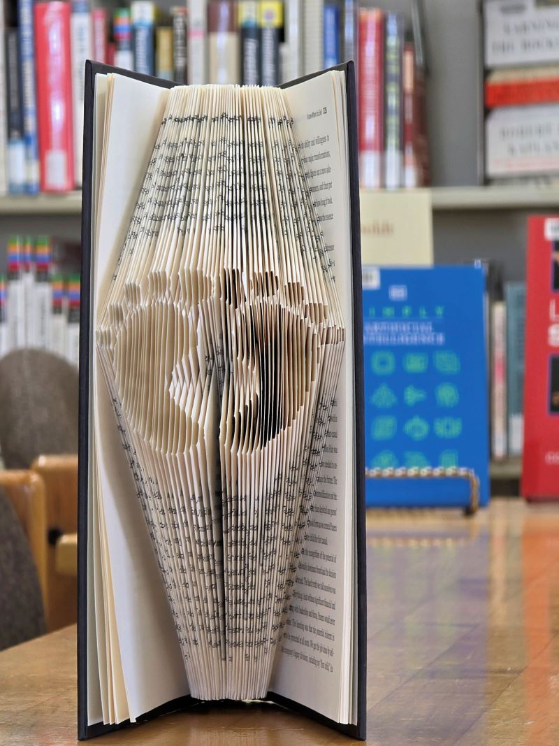 Book Art Basics ~ How To Page Fold